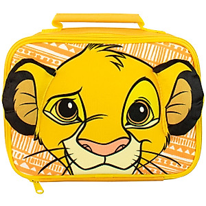 Disney Kids Backpack and Lunchbag Set Lion King Yellow
