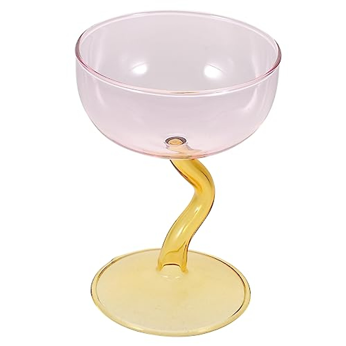BESTOYARD 3pcs tall ice cream cup salad cup container mini dessert bowls footed bowl ice cream cups pudding cups wine goblets fruit containers glass dessert bowl whisky child