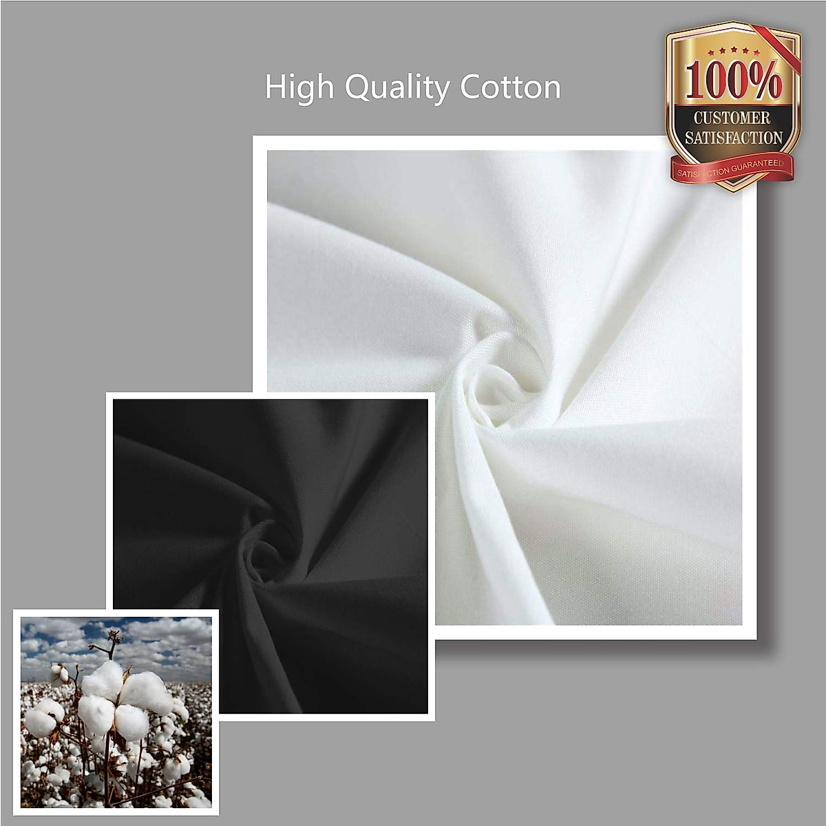 TOPDesign 1 | 3 | 6 | 12 | 24 Pack Super Strong Large 12oz Cotton Canvas Tote Bag, Reusable Grocery Shopping Cloth Bags, Fashionable Two-Tone Bags for Crafts, DIY Your Creative Designs (Pack of 1)