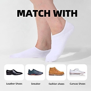 Lngwioo 12 Pairs No Show Socks Men Women Cotton Socks Low Cut Socks No Show Socks Bulk Liner Socks (Multi)