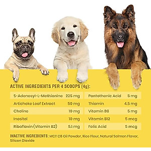 Special Breed Same for Dogs - S-Adenosyl-L-Methionine, Same Advanced, Liver Support Supplement for Dogs, Brain and Cognitive Support, Sam e for Dogs (120 Grams, 3 Pack)