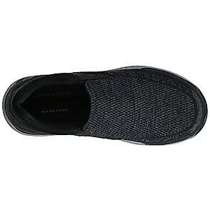 Skechers USA Men's Expected Gomel Slip-on Loafer,Black,10 2W US