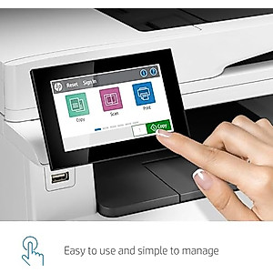 HP Color Laserjet Enterprise M480f Multifunction Duplex Printer (Renewed Premium)