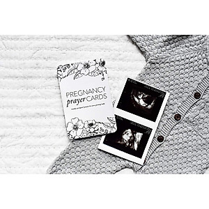 Pregnancy Gift Bundle for Expecting Moms: Pregnancy Prayer Cards + Pregnancy Milestone Cards | Pregnancy Announcement