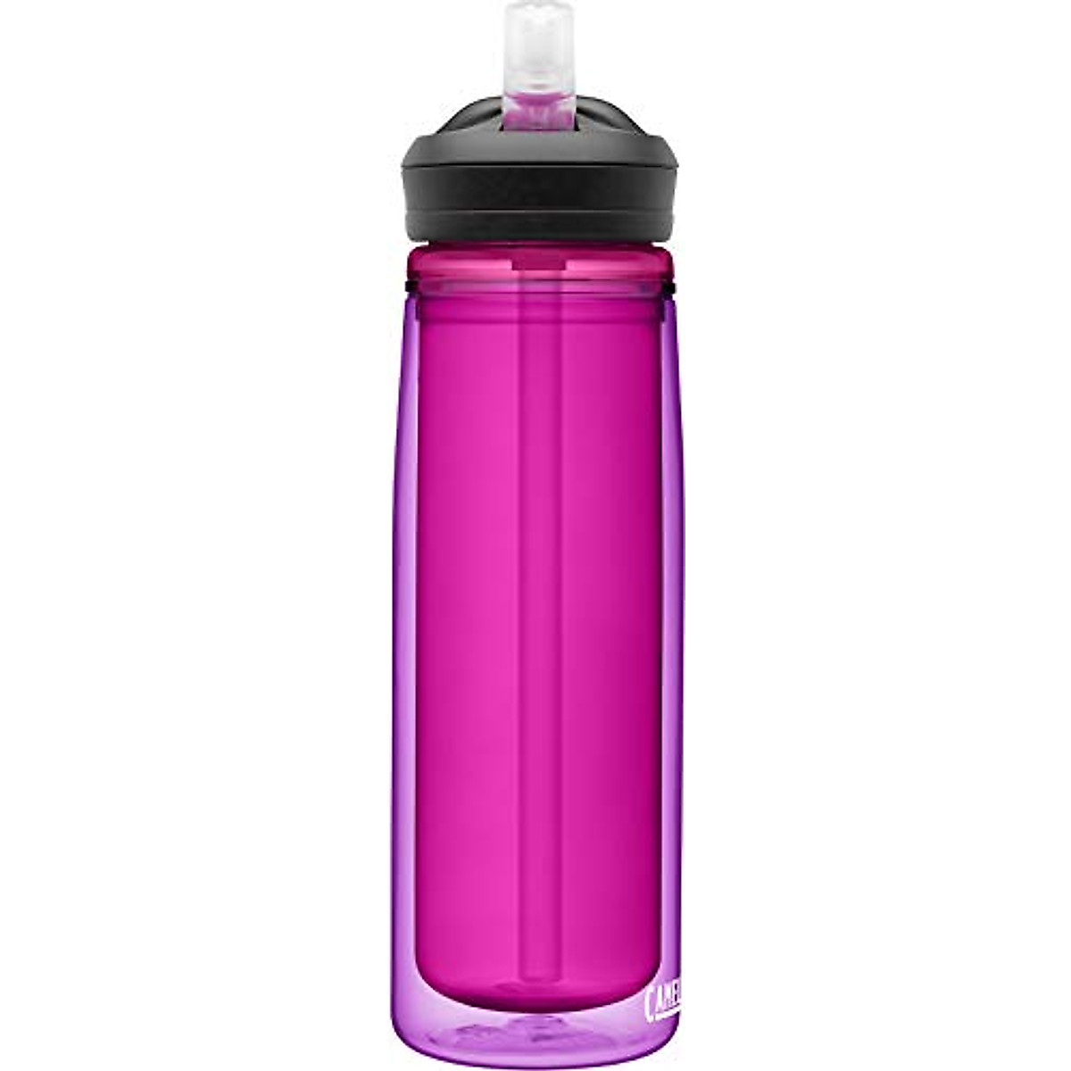 CamelBak eddy+ Water Bottle with Tritan Renew – Straw Top Insulated 20oz, Amethyst