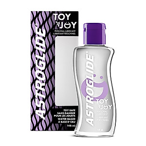 Astroglide Water Based Lube (5oz), Toy 'n Joy Personal Lubricant for Male and Female Sex Toys