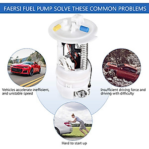 FAERSI Fuel Pump Replace OEM# E8545M Compatible with 2004-2008 Maxima 2004-2006 Nissan Altima 2004-2009 Nissan Quest V6 3.5L