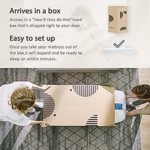 King Size Mattress, 6 Inch Gel Memory Foam Mattress with Motion Isolation, Triple-Layer Breathable Mattress for Cool Sleep & Pressure Relief, Medium Firm, Bed in A Box, CertiPUR-US Certified (King)