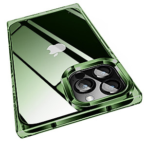 Jmltech for Clear iPhone 13 Pro Max Case Hybrid Silicone with Hard Back Shockproof Protective Drop Protection Phone Case Cover for iPhone 13 Pro Max