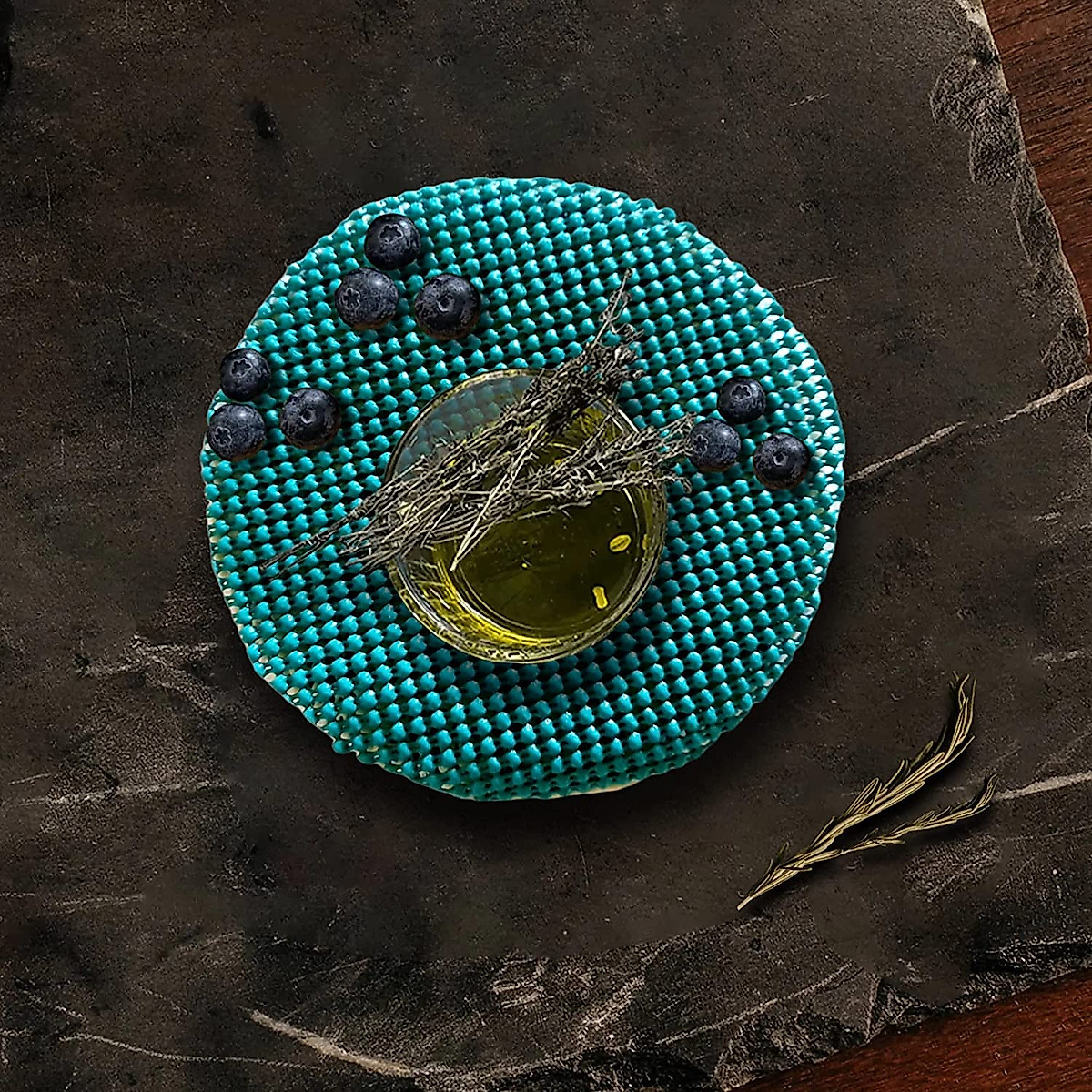 Jar Opener (4 PCS) - Rubber Jar Gripper for Weak Hands - Bottle Opener for Arthritic Hands - Jar Opener Gripper Pad - Lid Opener Non Tear - Coaster - Trivet, Green