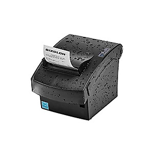 Bixolon SRP-350PLUSIIICOSG Thermal Printer with Power Supply and USB Cable, Serial/USB/Ethernet, Black (Renewed)
