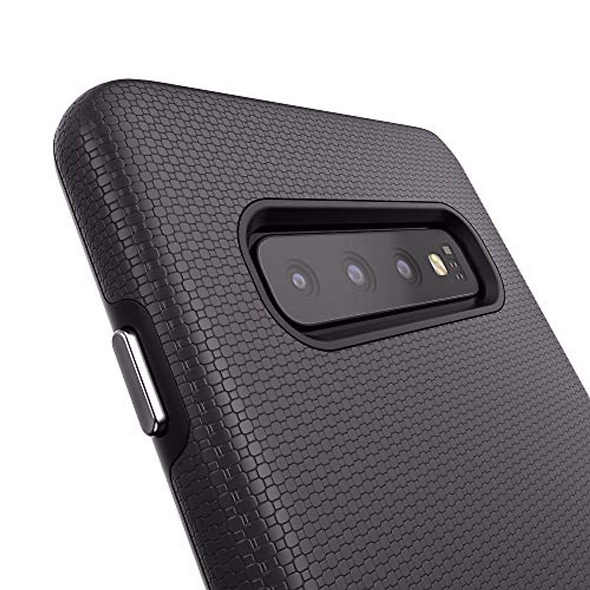 Crave Dual Guard for Samsung Galaxy S10 Case, Shockproof Protection Dual Layer Case for Samsung Galaxy S10 - Black