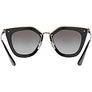 Prada Women's 0PR 53SS Black/Grey Gradient