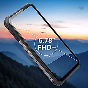 OUKITEL WP19 64MP Camera 8GB+256GB IP68 Waterproof Cellphone, 21000mAh Battery Android 12 Cell Phone, 6.78" HD+ Dual SIM 4G Smartphones OTG/NFC