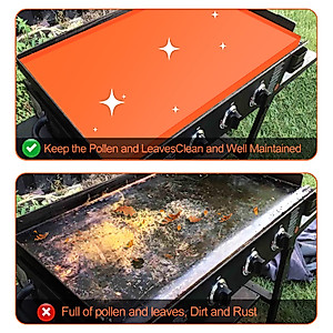 MOFEEZ Silicone Griddle Mat for Blackstone 28 Inch Griddle, Heavy Duty Food Grade Mat, Protect from Rodents, Insects, Debris, and Rust