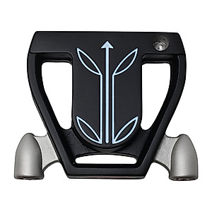 T7 Twin Engine Black Mallet Golf Putter Right Handed with Alignment Line Up Hand Tool 35 Inches Senior Men's Perfect for Lining up Your Putts