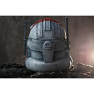 Evere SW Commander Vaughn Helmet - Cosplay Deluxe Halloween Collectible Helmet