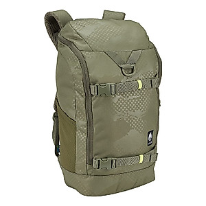NIXON Hauler 25L Backpack - Olive Dot Camo - Made with REPREVE® Our Ocean™ and REPREVE® recycled plastics.