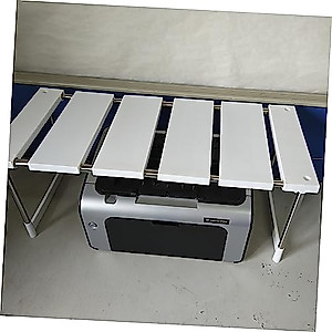 KJHBV Telescopic Storage Rack Counter Shelves Stainless Steel Sink Rack Metal Cabinets Shelf Organizer Rack Under Sink Storage Pantry Shelf Rack Multipurpose Sink Rack Air Fryer Holder