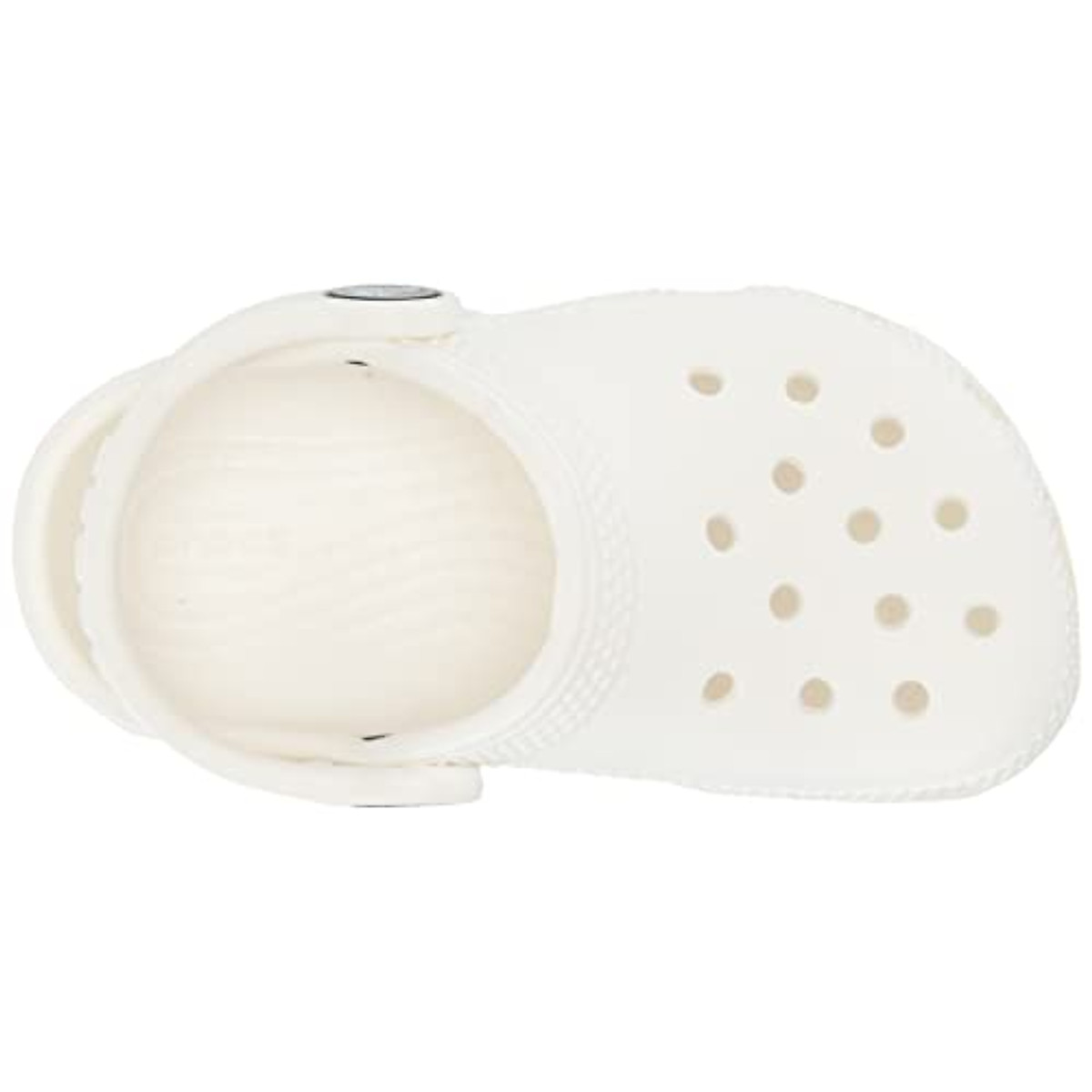 Crocs Kids' Classic Clog , White/White, 12 Little Kid