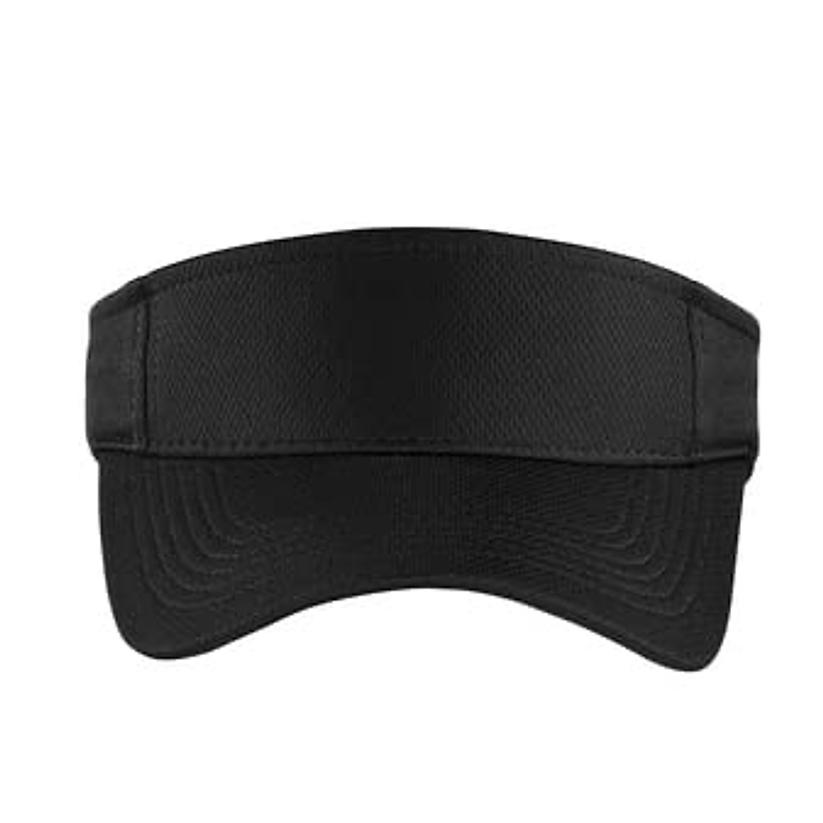 Sport-Tek® PosiCharge® RacerMesh® Visor STC27 / Custom Visor/Embroidery Visor/Monogrammed Visor (Black)