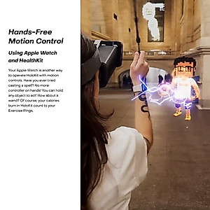 HoloKit X - Stereoscopic AR Headset for iPhone - Metallic Gray (1pc Included)