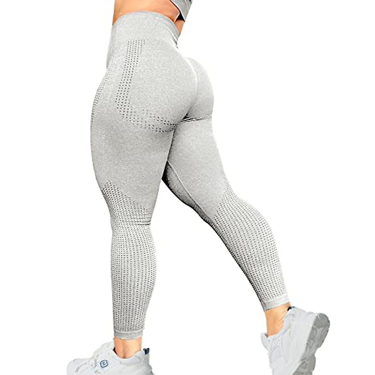 TSUTAYA Seamless Workout Leggings for Women Tummy Control Women's High Waisted Butt Lifting Leggings Gym Yoga Pants