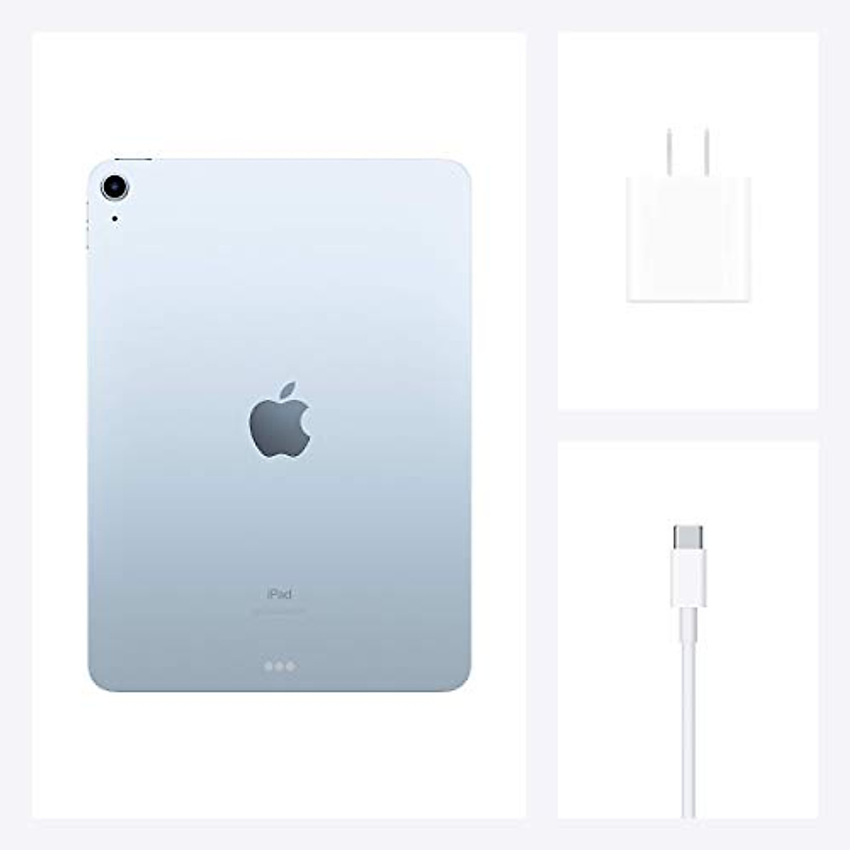 Apple iPad Air (10.9-inch, Wi-Fi, 64GB) - Sky Blue (Latest Model, 4th Generation) (Renewed)