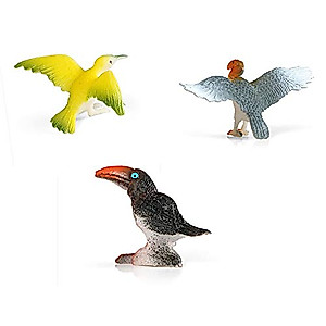 HERSMEMOR 12PCS Birds Figures Toys Playset for Kids, Birthday Christmas Easter for Girls Boys, Decorations for Cakes (Birds Toys)