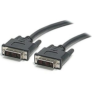 StarTech DVIMM6 DVI-D Single Link LCD Flat Panel Monitor Cable - DVI cable - DVI-D (M) - DVI-D (M) - 6 ft - for P/N: IP2DVI, DVI2VGA, ST122DVIGB, ST124DVI, ST122DVI