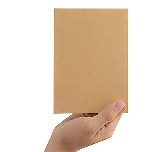 Iconikal Kraft Christmas Thank You Note Cards with Envelopes, Foil Embellished, 30-Count