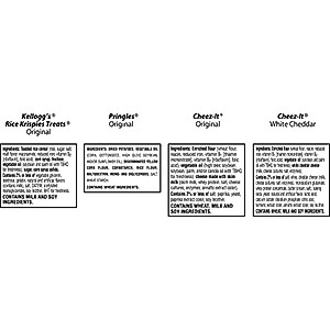 Kellogg's Mega Variety Pack (MVP) Snacks, Lunch Snacks, Office and Kids Snacks, Variety Pack, 30.1oz Box (30 Snacks)