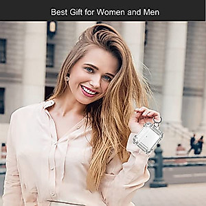 Compatible with Airpods Pro 2 Case Clear, Apple Airpod Pro 2nd Generation Case for Women Men, Airpod Pro 2 Case 2022 Transparent with Keychain Cute, Air Pods Pro 2 Gen Cases Cover Clear Protective