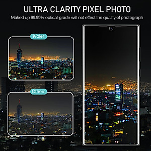 ivoler [2+1Pack Screen Protector for Samsung Galaxy S23 Ultra 6.8" 5G [2 Pack] with [1 Pack] Camera Lens Protector TPU Screen Protector with Transparent HD Clear Anti-Scratch 2023 Released,6.8inch