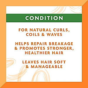 Cantu Leave-In Conditioning Cream for Natural Hair with Pure Shea Butter, 12 oz (Pack of 2) (Packaging May Vary)