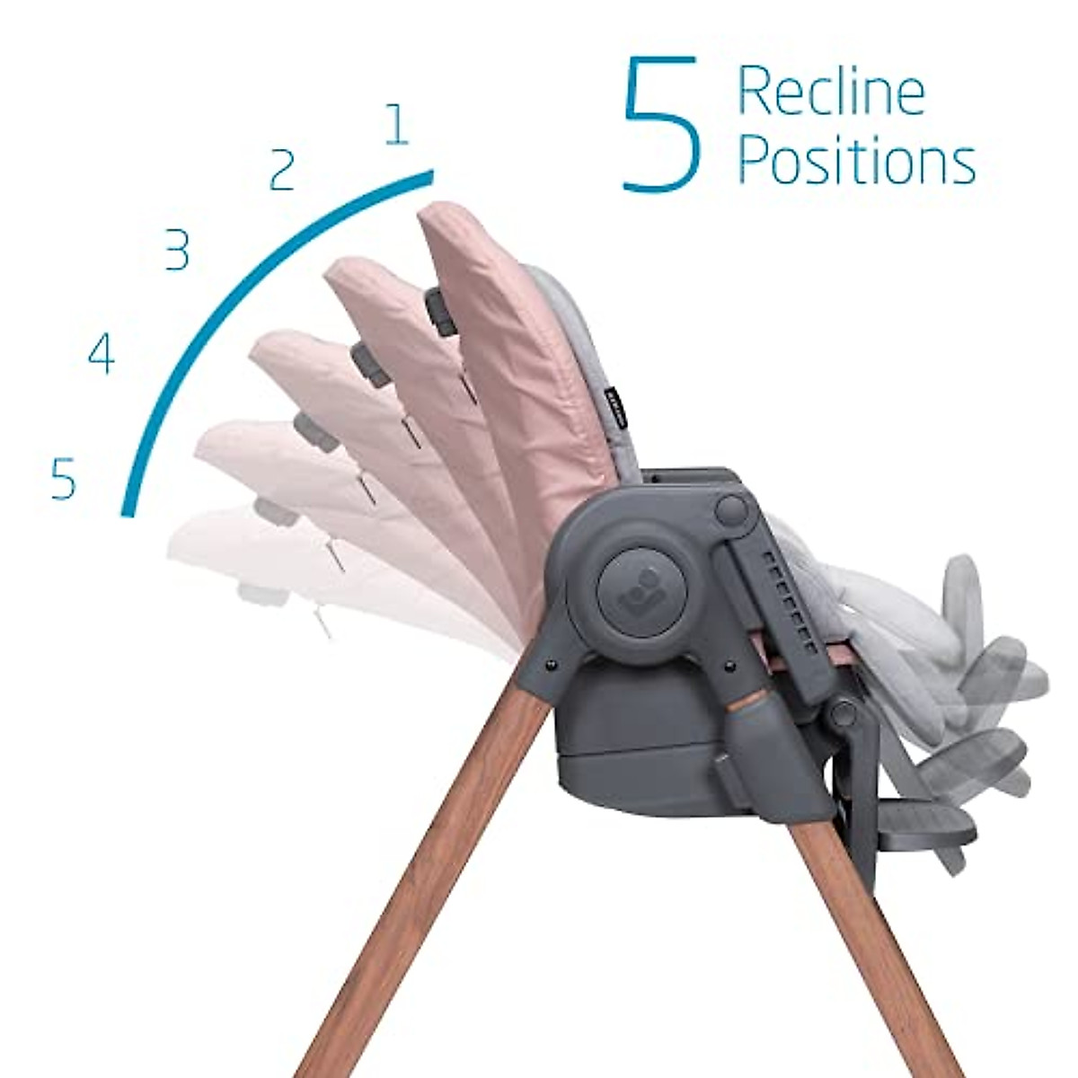 Maxi-Cosi Minla 6-in-1 High Chair, Essential Blush