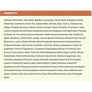 Higgins 2 Pack Safflower Gold Natural Conure & Cockatiel Food. 3 LBS. Ea Safflower Gold Natural Conure & Cockatiel Food. 2 Bags 6 Pounds Total.