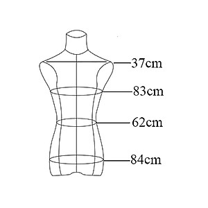 Mannequin Tailors Dummy Dressform Female Dressmaking Dummy Mannequin Hanging Display Fashion Mannequins Dressform Mannequin (#5 )