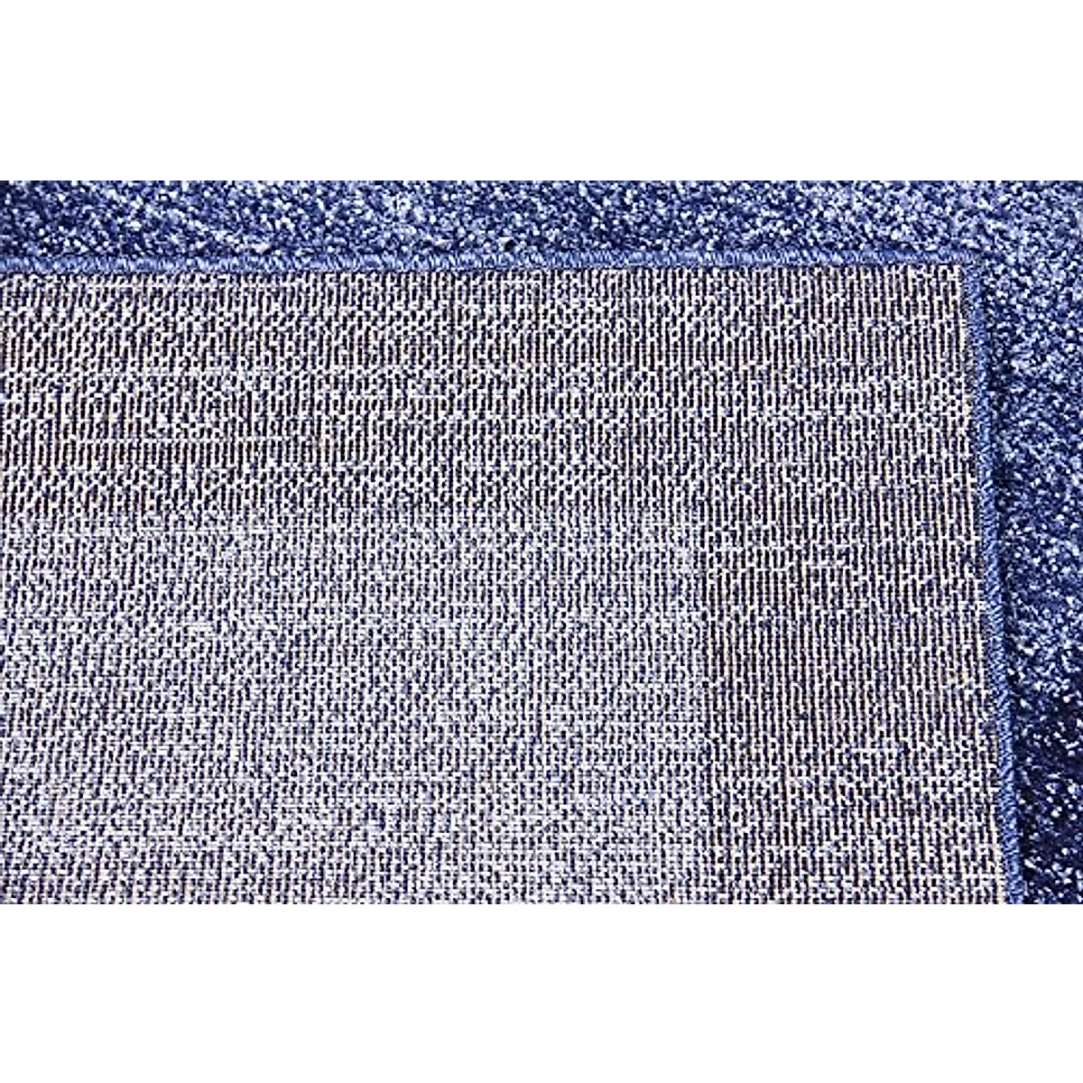 Unique Loom Del Mar Collection Area Rug-Transitional Inspired with Modern Contemporary Design, 3' 3 x 5' 3 Rectangular, Navy Blue/Beige