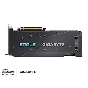 GIGABYTE Radeon RX 6700 XT Eagle 12G Graphics Card, WINDFORCE 3X Cooling System, 12GB 192-bit GDDR6, GV-R67XTEAGLE-12GD Video Card