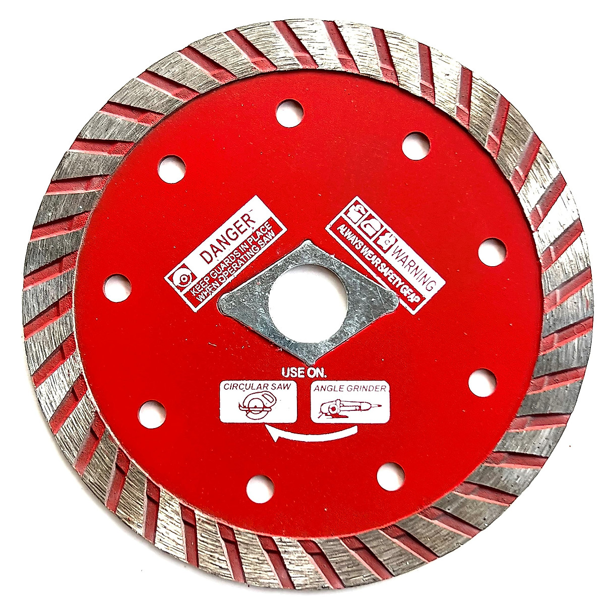 4.5'' Diamond Blades for Angle Grinder - Diamond Cutting Wheel for Dry and Wet Cutting Stone, Marble, Granite, Tile, Brick, Masonry, Paving Flag, Concrete, Ceramics. 2 Pack