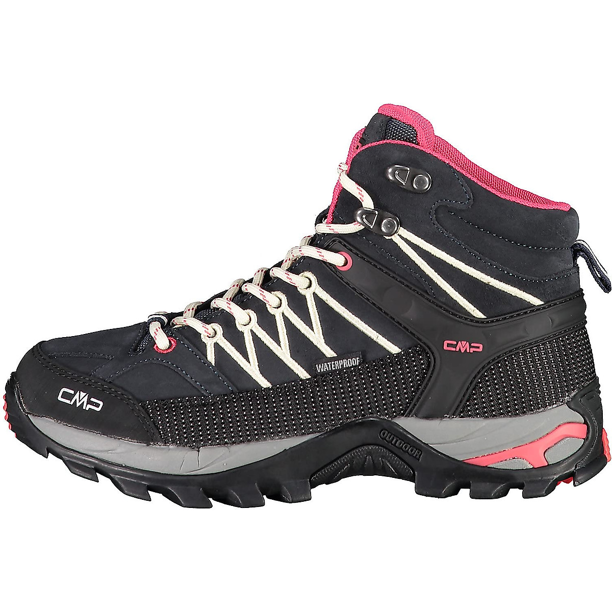 CMP Women's High Rise Hiking Boots, (Antracite-Off White 76uc), 9
