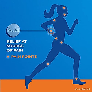Aleve Back & Muscle Pain Relief Naproxen Sodium Tablets ‐ 250 Count, 250 Count