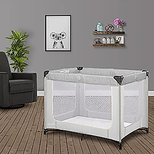 Dream On Me Nimble Trifold Playmat/Excellent Support/Durable Vinyl Cover/Greenguard Gold Environment Safe playmat