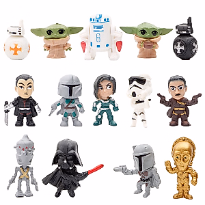 ShunHong 14pcs Cake Topper for Star Wars,Theme Party Supplies for Star Wars , Children's Birthday Cake Decoration.