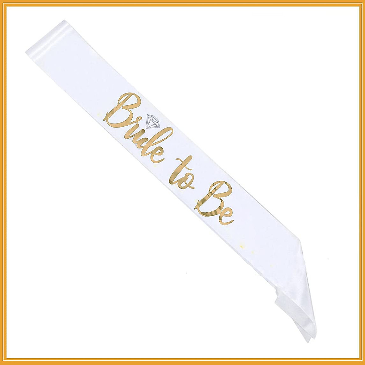 Bride to Be Sash, Bachelorette Party Sash Bachelorette Party Decorations Party Favors Accessories (Gold)