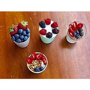 Miracle Bean X Kids Bamboo Fibre Drinking Cups, (Set of 6) for Milk, Juice, Water, Non Toxic, Biodegradable, Eco Friendly 8oz