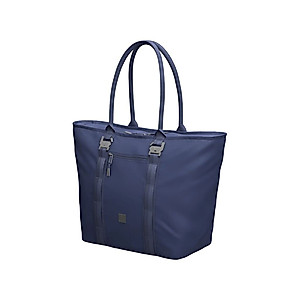 Douchebags Db Journey Essential Tote - Everyday Tote Bag with Zipper and Pockets for Shopping, Work & Gym, Laptop Compartment, Water Resistant, Travel Tote with Hook System, 25L - Blue Hour