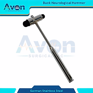 Set of 3 Buck Hammer - Reflex Hammer - Neuro Diagnostics Examination Hammer - with German Stainless Steel Handle