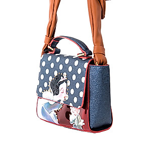 Danielle Nicole Disney Snow White Pop Vintage Faux Leather Cross Body Bag